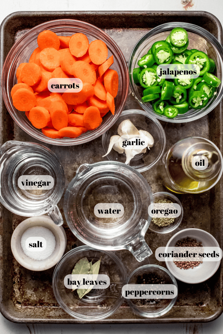 Mexican Pickled Carrots