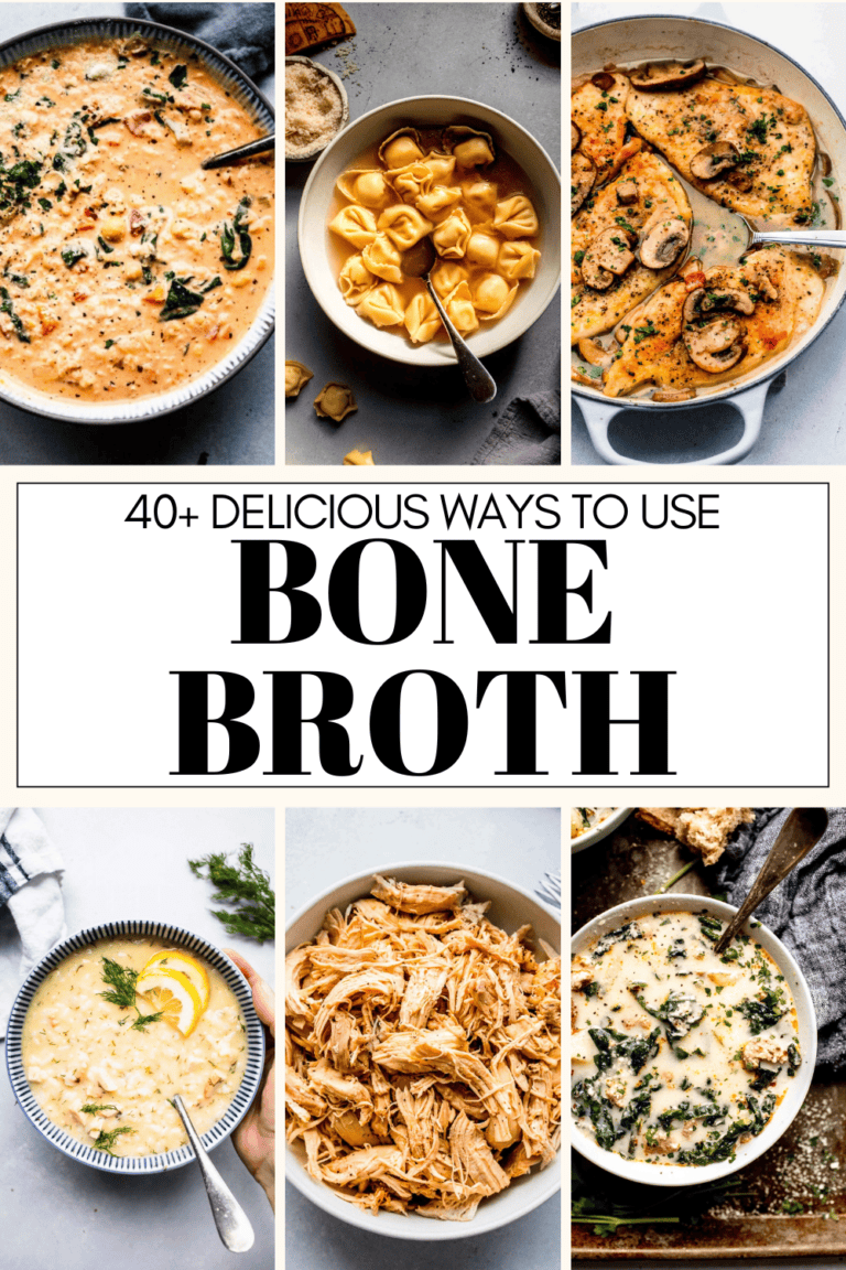 40+ Recipes that Use Bone Broth - Platings + Pairings