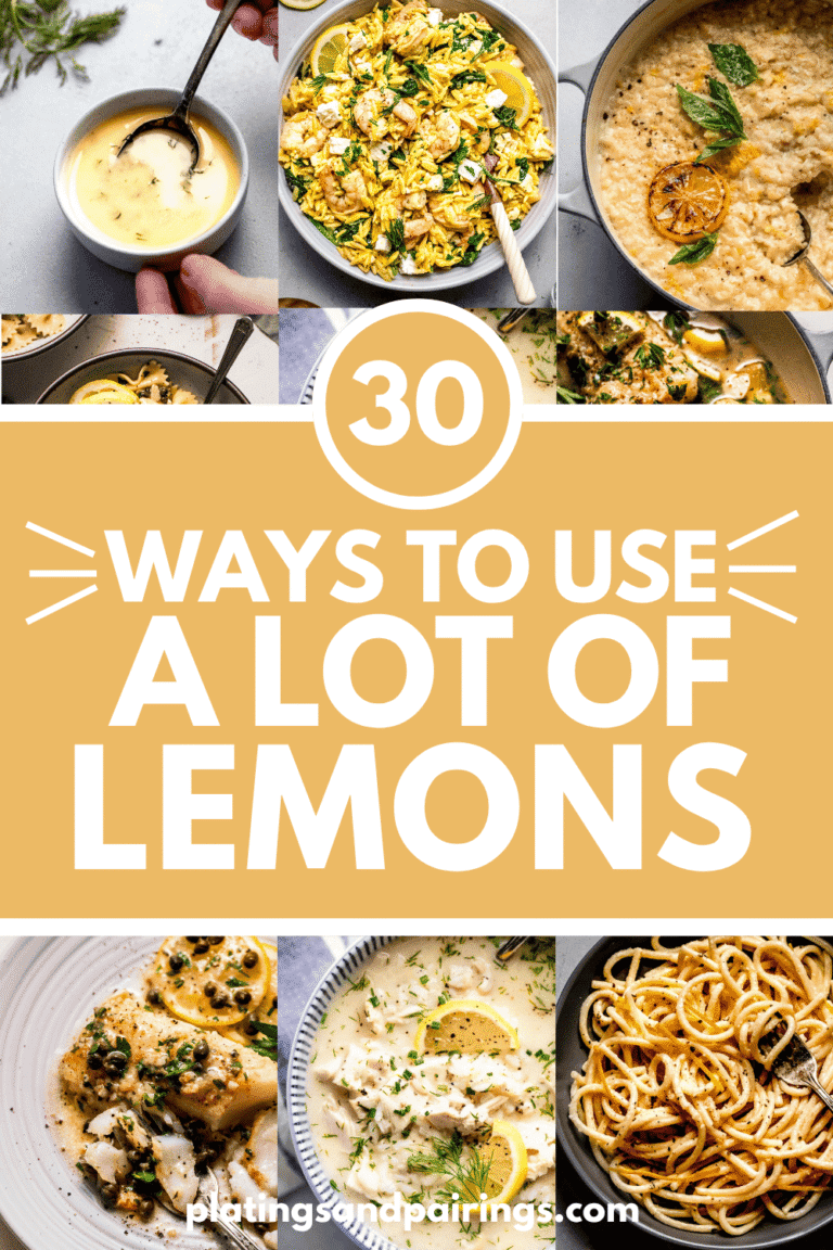 30+ Recipes That Use a Lot of Lemons