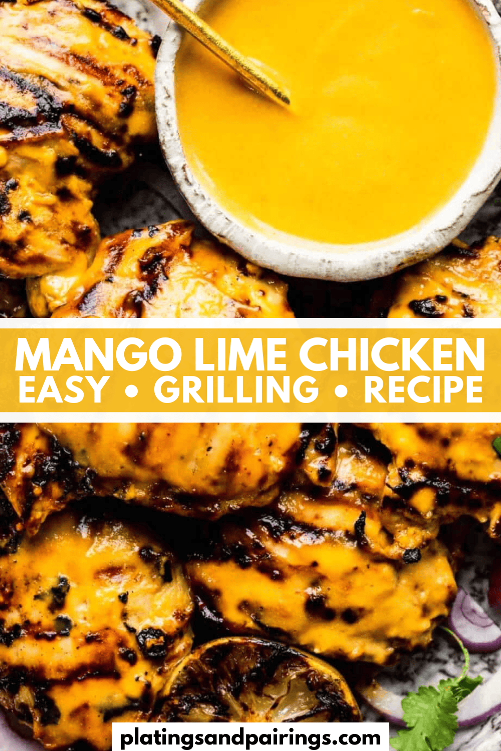 Grilled Mango Lime Chicken
