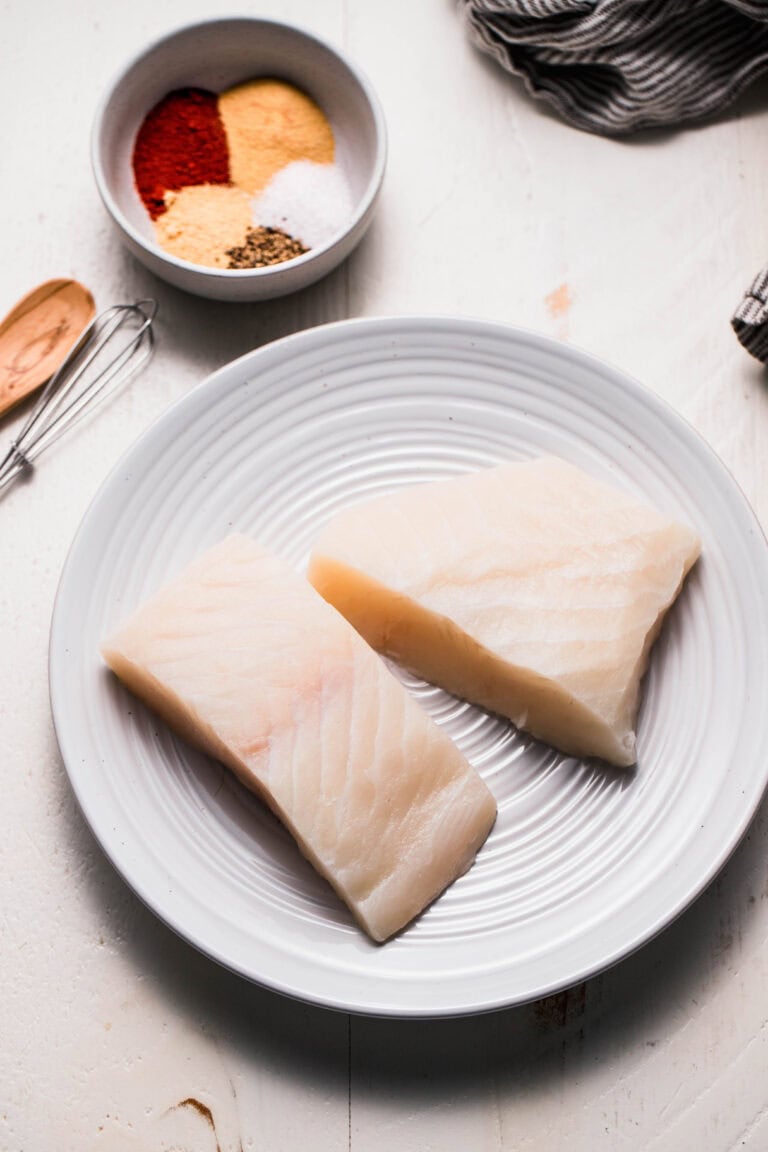 Air Fryer Halibut (Easy 10-Minute Recipe) - Platings + Pairings