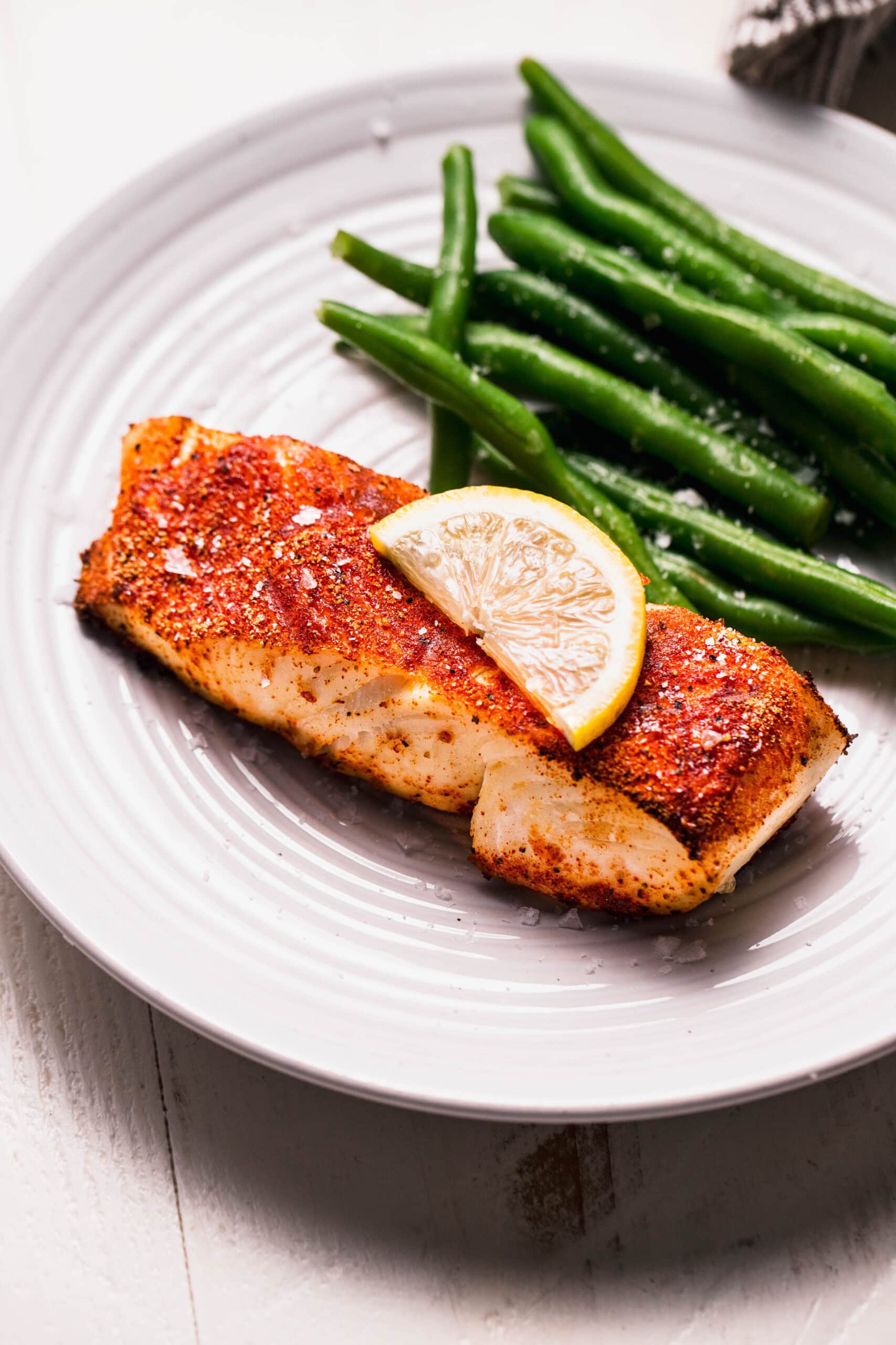 10-Minute Air Fryer Halibut Recipe