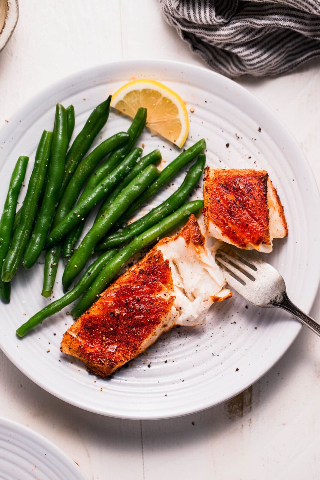 10-Minute Air Fryer Halibut Recipe