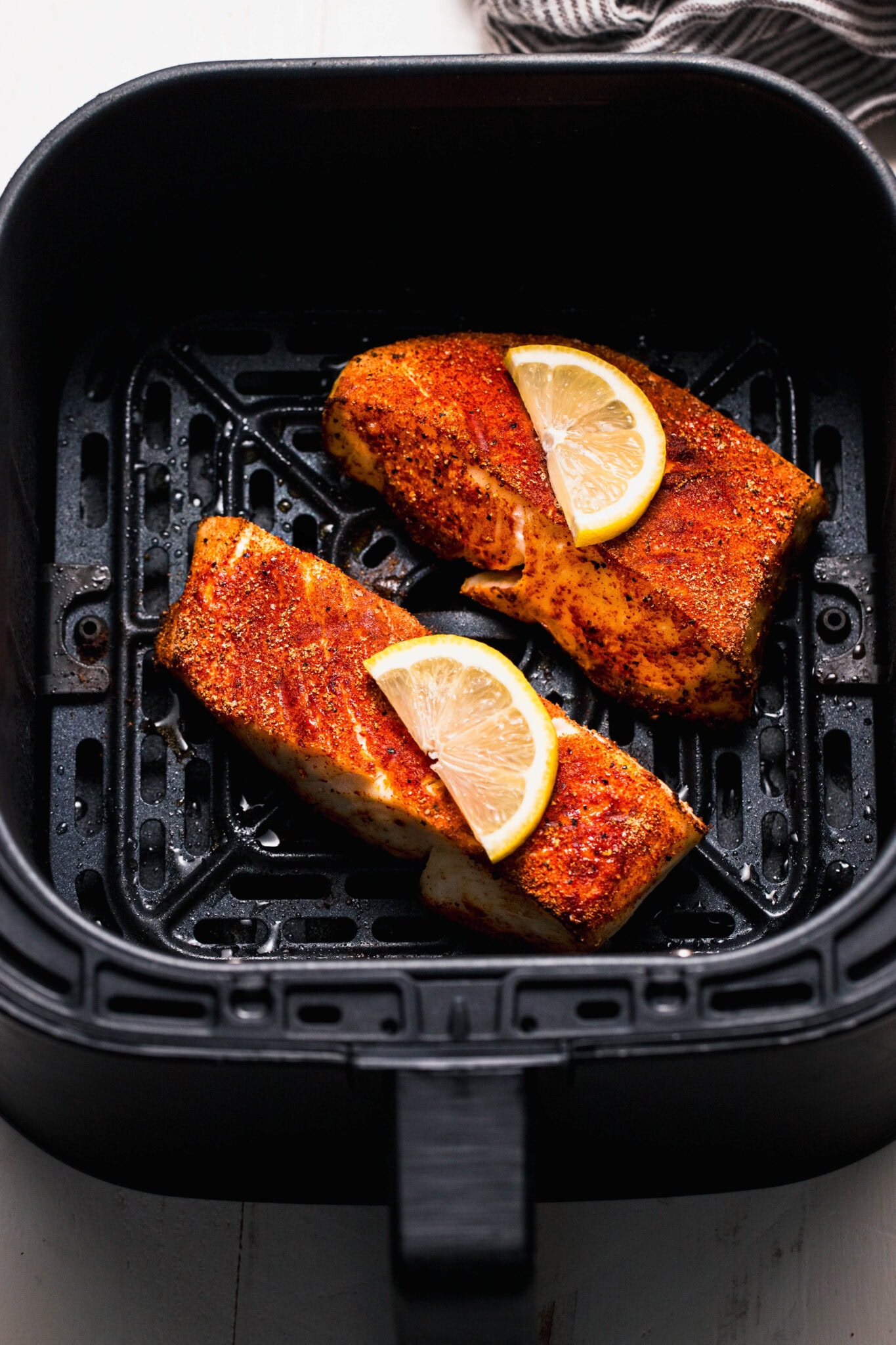 10-Minute Air Fryer Halibut Recipe