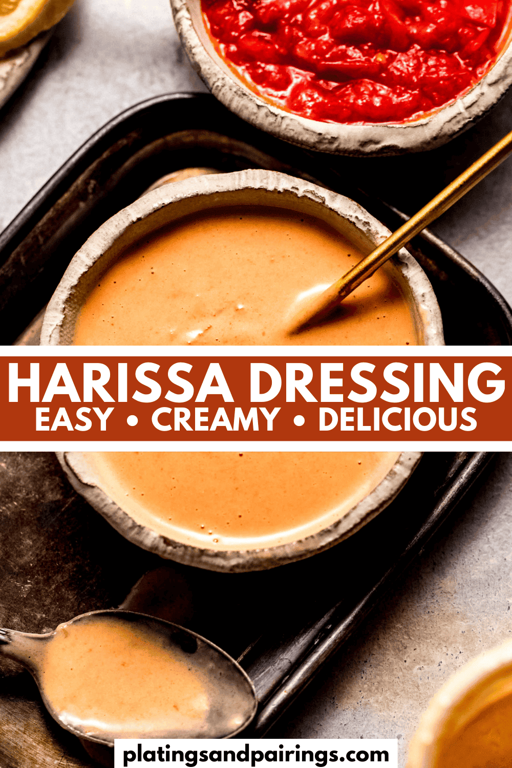 Creamy Harissa Dressing