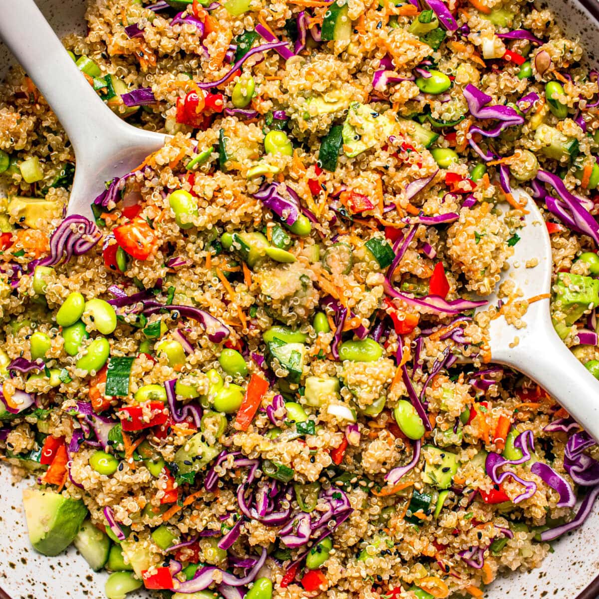 Asian Quinoa Salad (30-Minute Recipe) - Platings + Pairings