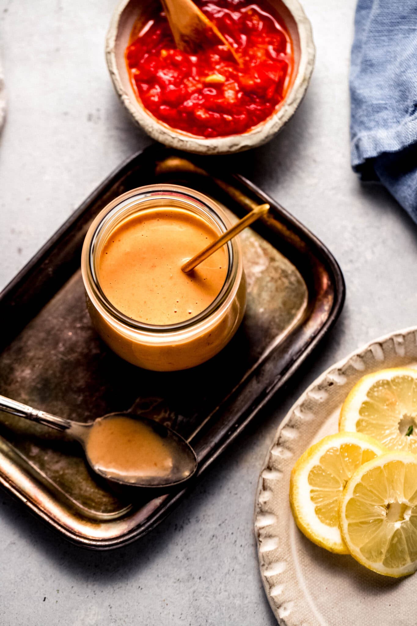 Creamy Harissa Dressing