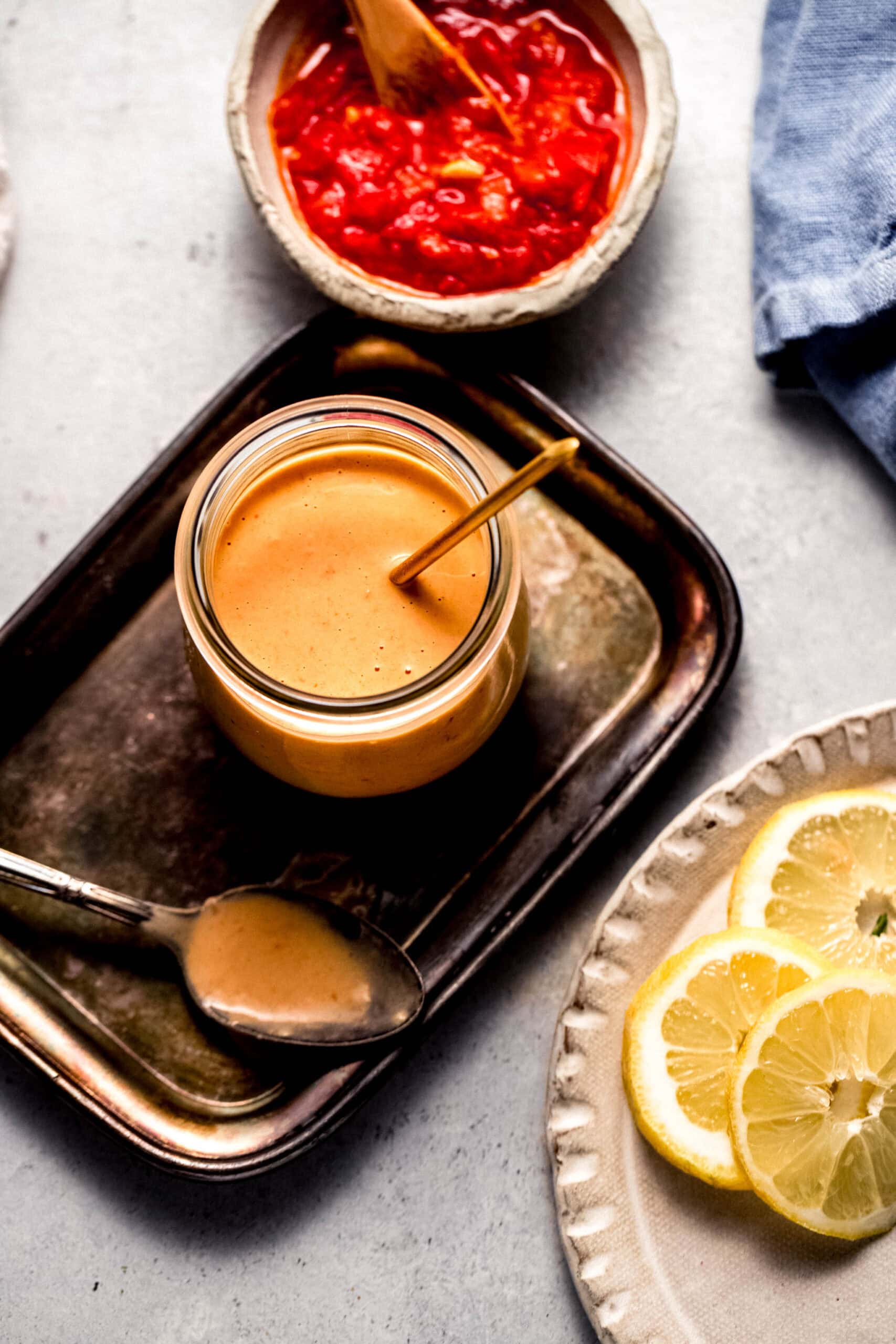 Creamy Harissa Dressing