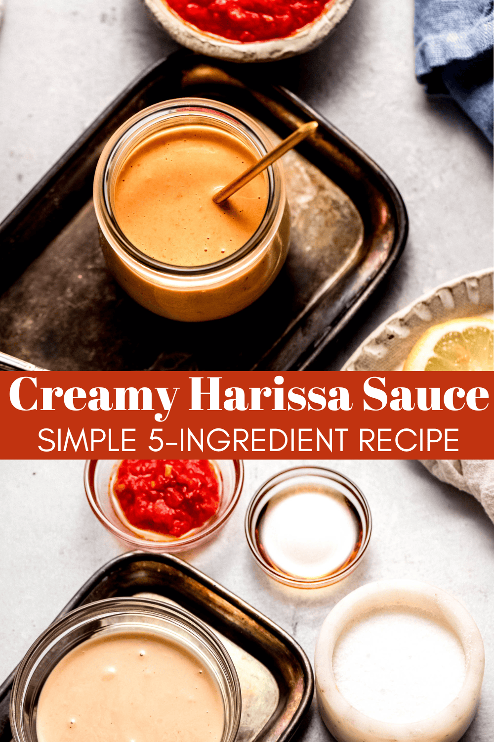 Creamy Harissa Dressing - Platings + Pairings