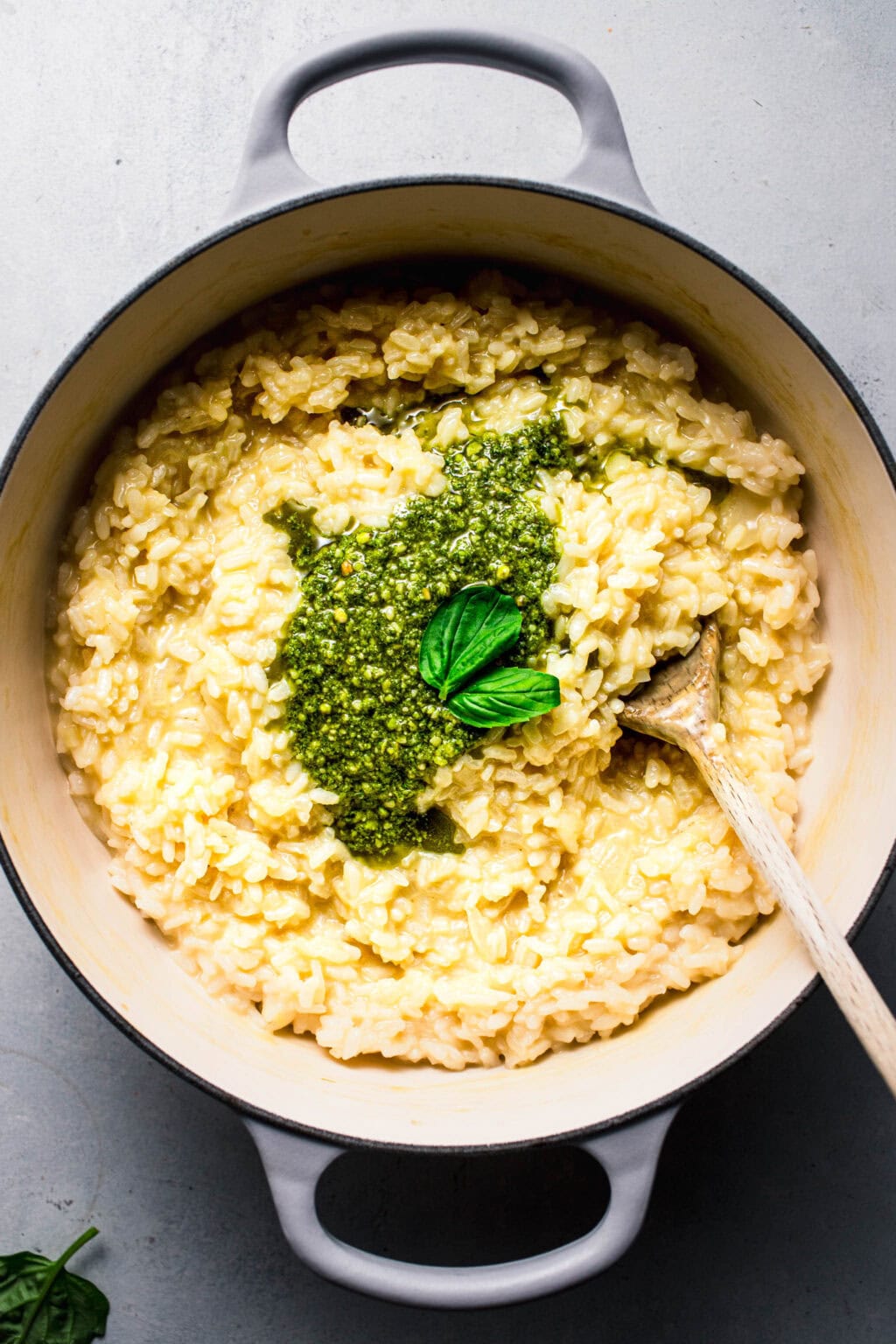 Creamy Pesto Risotto Recipe