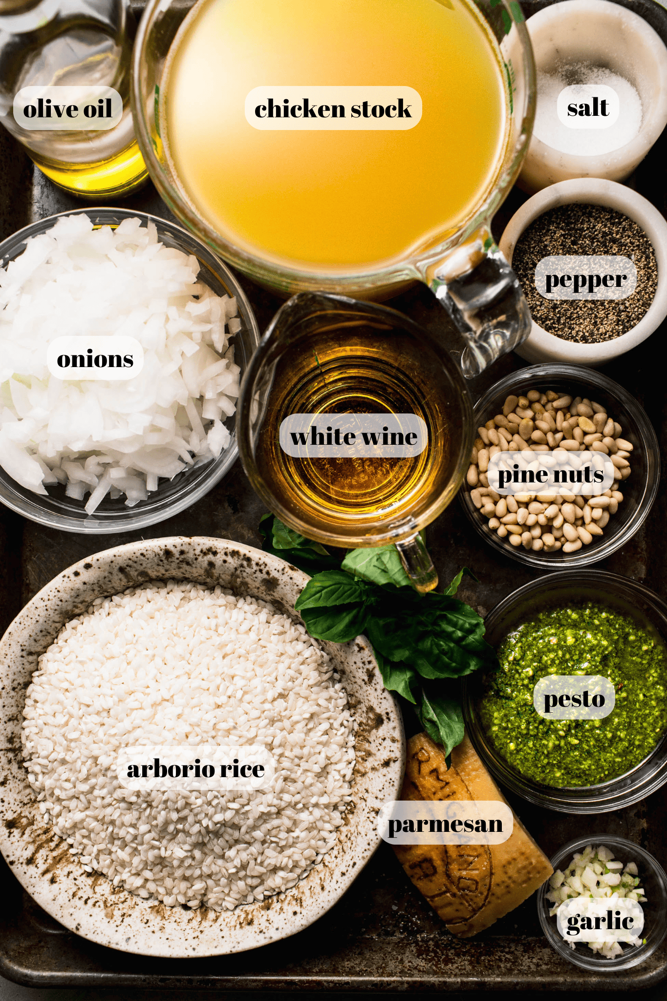 Creamy Pesto Risotto Recipe