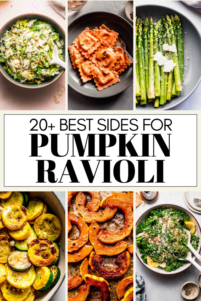 What to Serve with Pumpkin Ravioli: 20+ Side Dishes - Platings + Pairings
