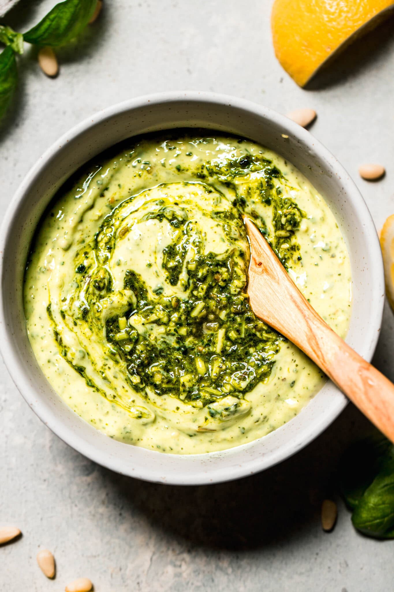 Homemade Pesto Mayo - Platings + Pairings