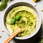 Homemade Basil Pesto Mayo (Easy 5-Minute Recipe!)