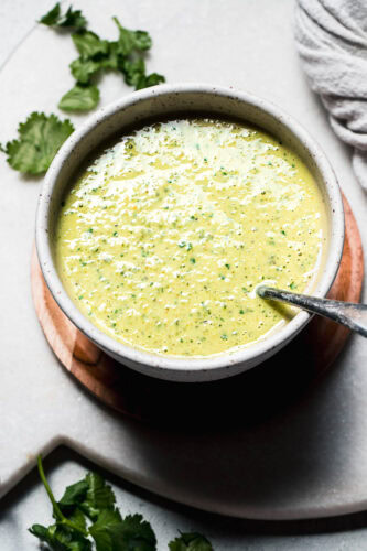 Poblano Cream Sauce - Platings + Pairings