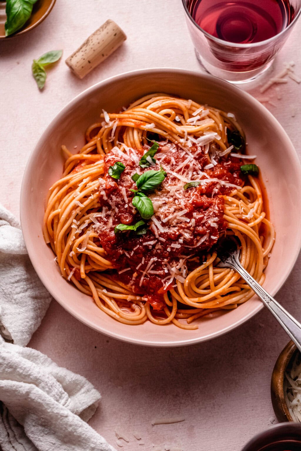 Red Wine Pasta Sauce - Platings + Pairings
