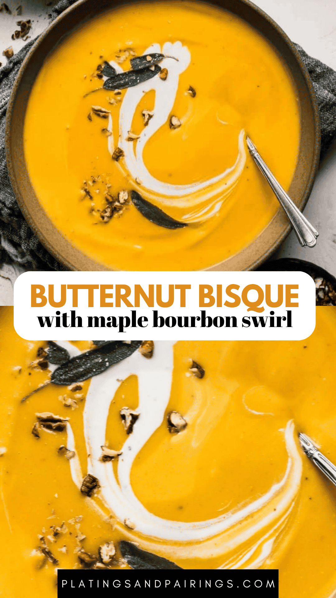 Creamy Butternut Squash Bisque (Cozy Fall Soup Recipe)
