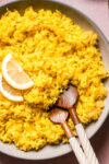 Greek Lemon Rice - Platings + Pairings