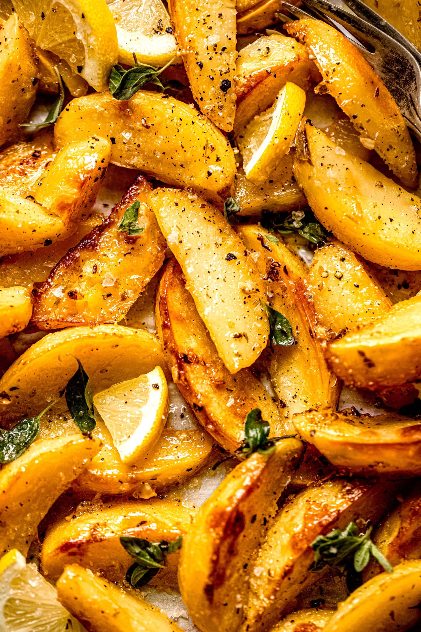 Greek Roasted Potatoes - Platings + Pairings