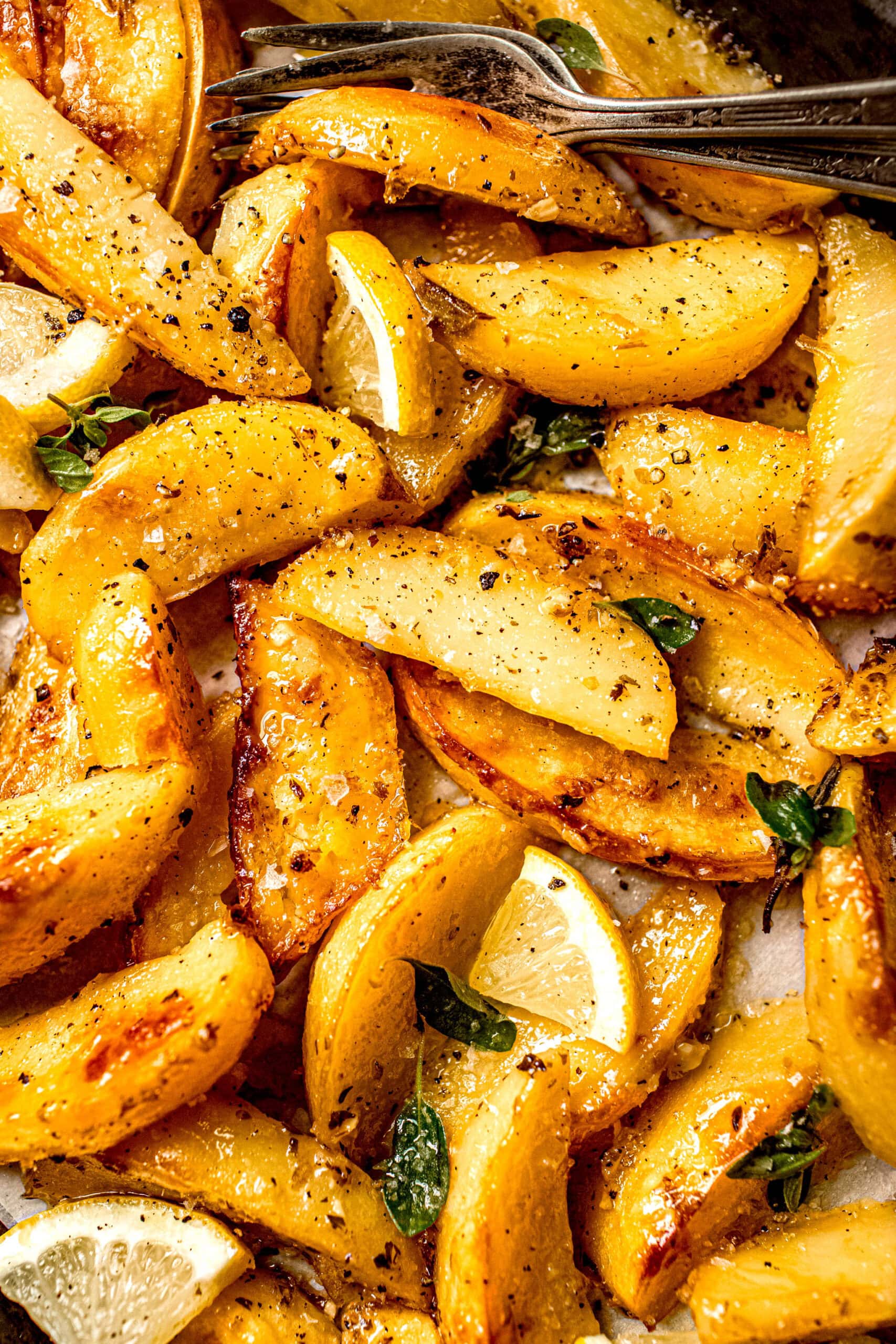 Greek Roasted Potatoes - Platings + Pairings