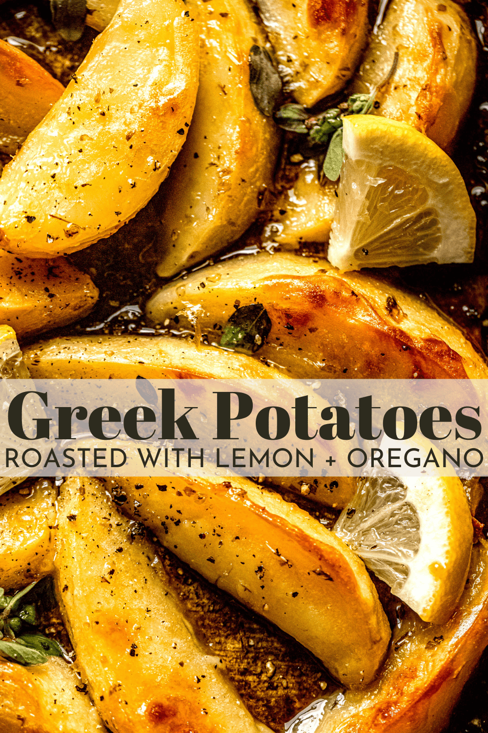 Greek Roasted Potatoes - Platings + Pairings