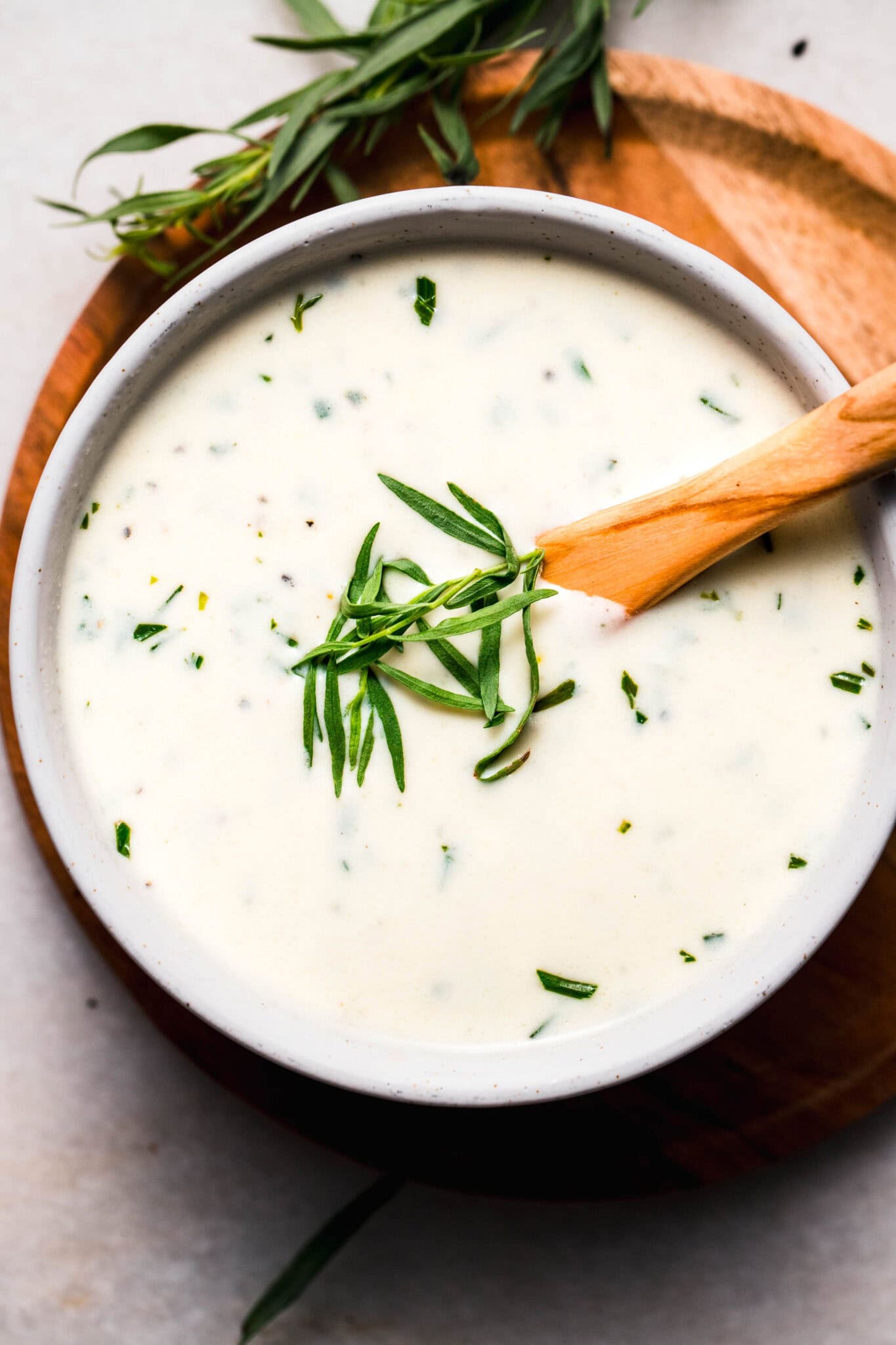 Tarragon Cream Sauce - Platings + Pairings