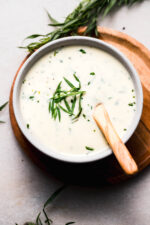 Tarragon Cream Sauce - Platings + Pairings