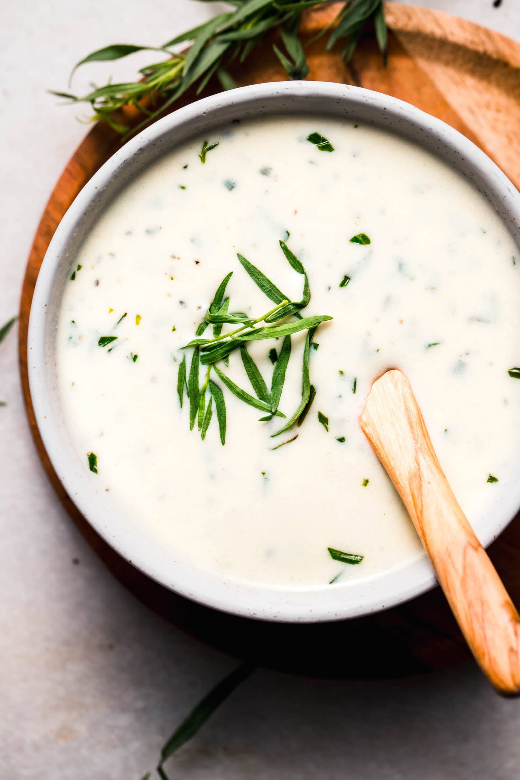 Tarragon Cream Sauce - Platings + Pairings