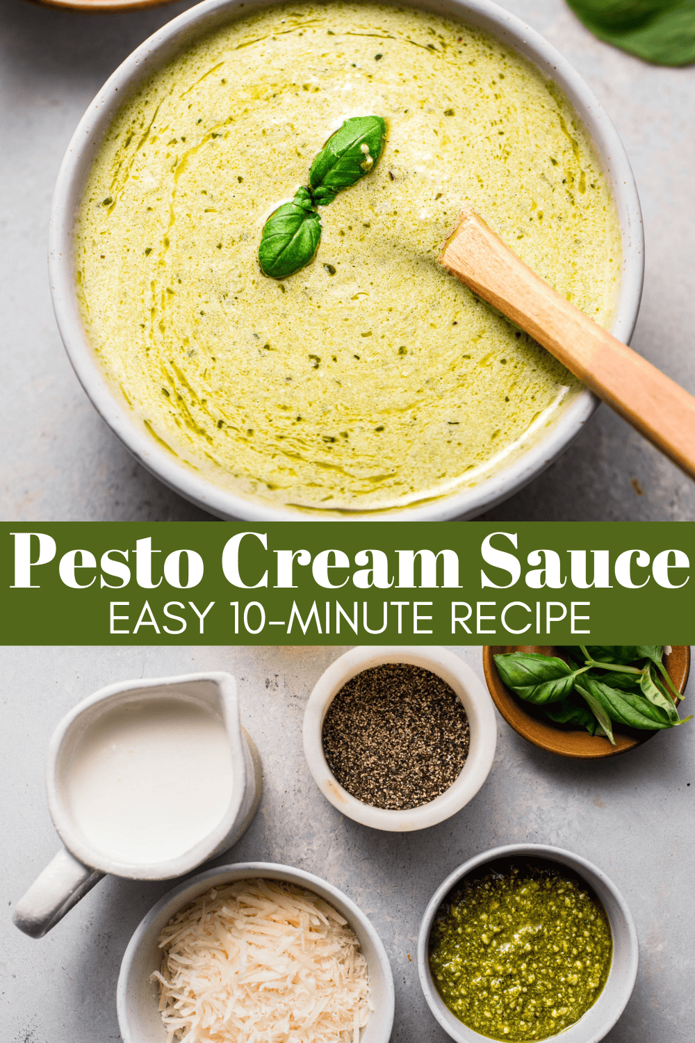 Pesto Cream Sauce (10-Minute Recipe!) - Platings + Pairings