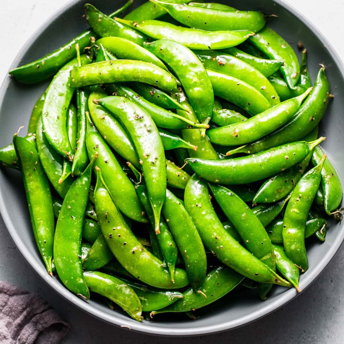 Sauteed Snap Peas - Platings + Pairings