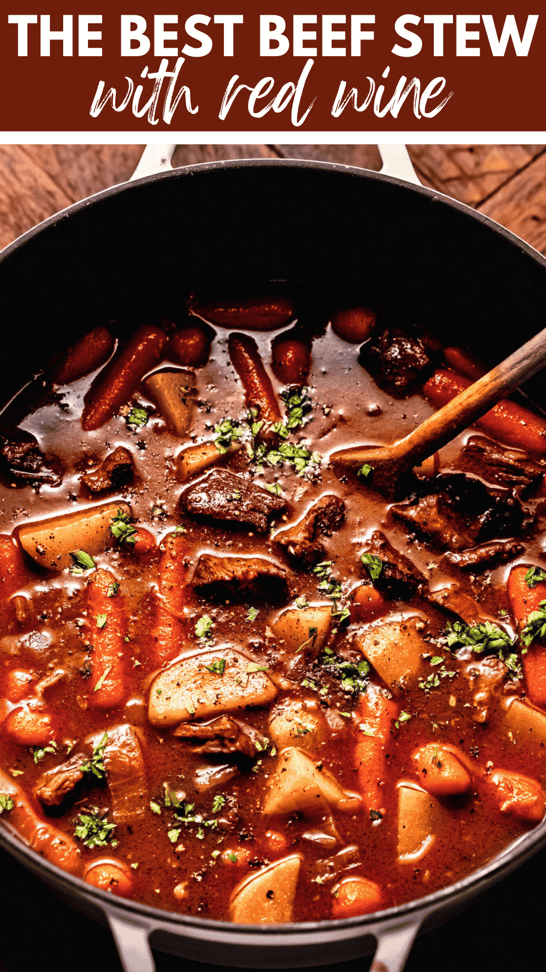 The Best Beef Stew with Red Wine (Hearty & Delicious)