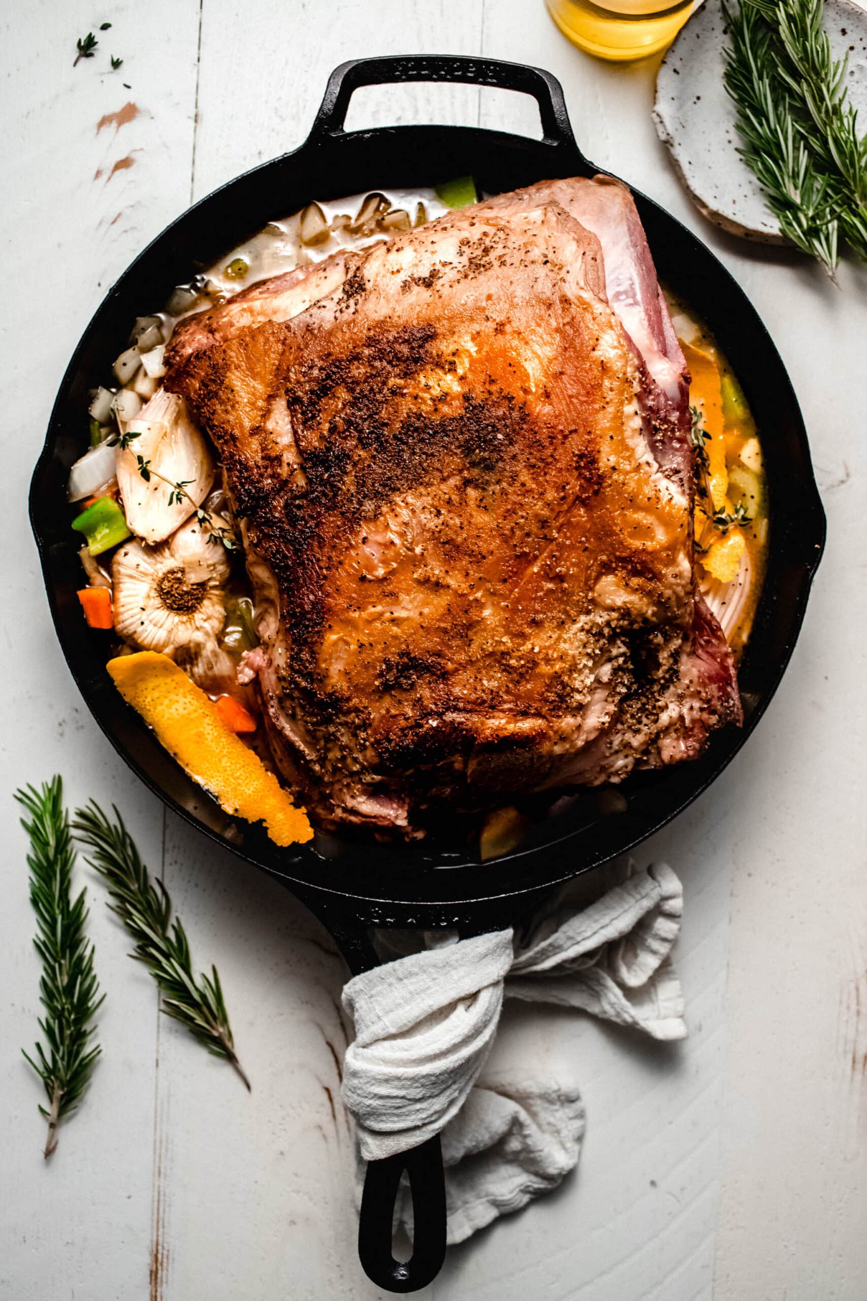 Oven-Braised Lamb Shoulder Recipe with the BEST Gravy!