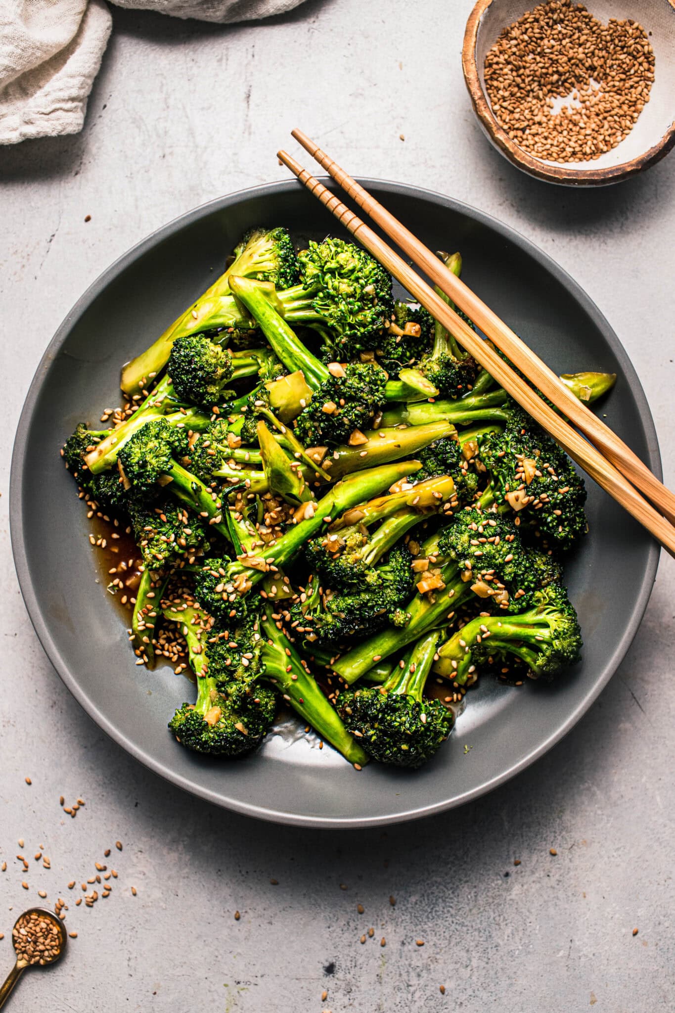 Broccoli Stir Fry - Platings + Pairings