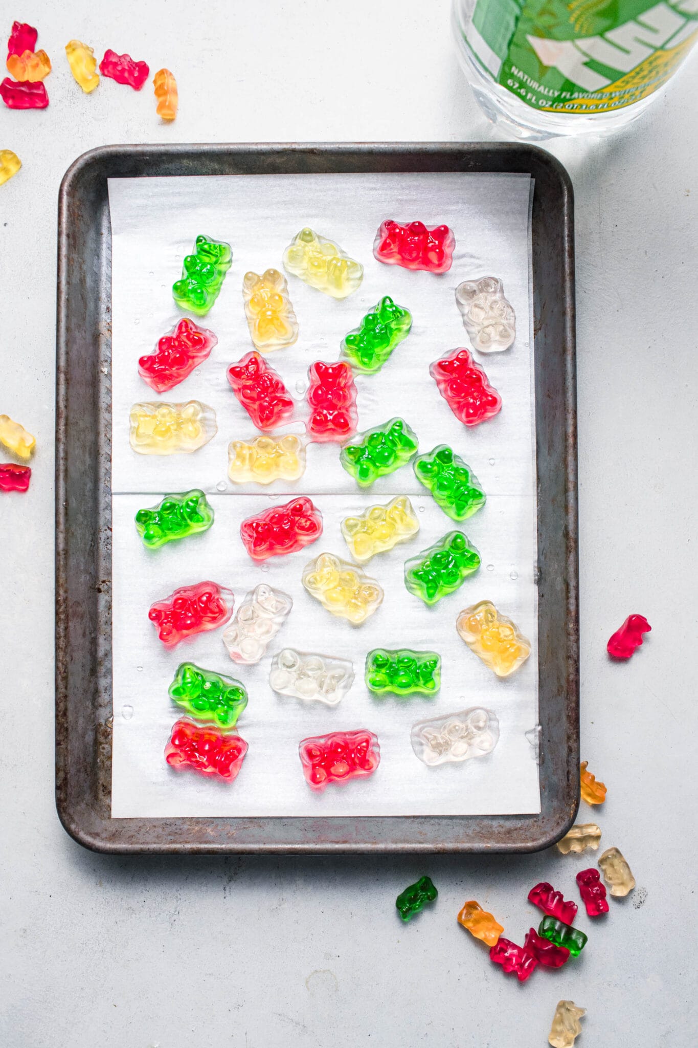 How to Make Frozen Gummy Bears in Sprite