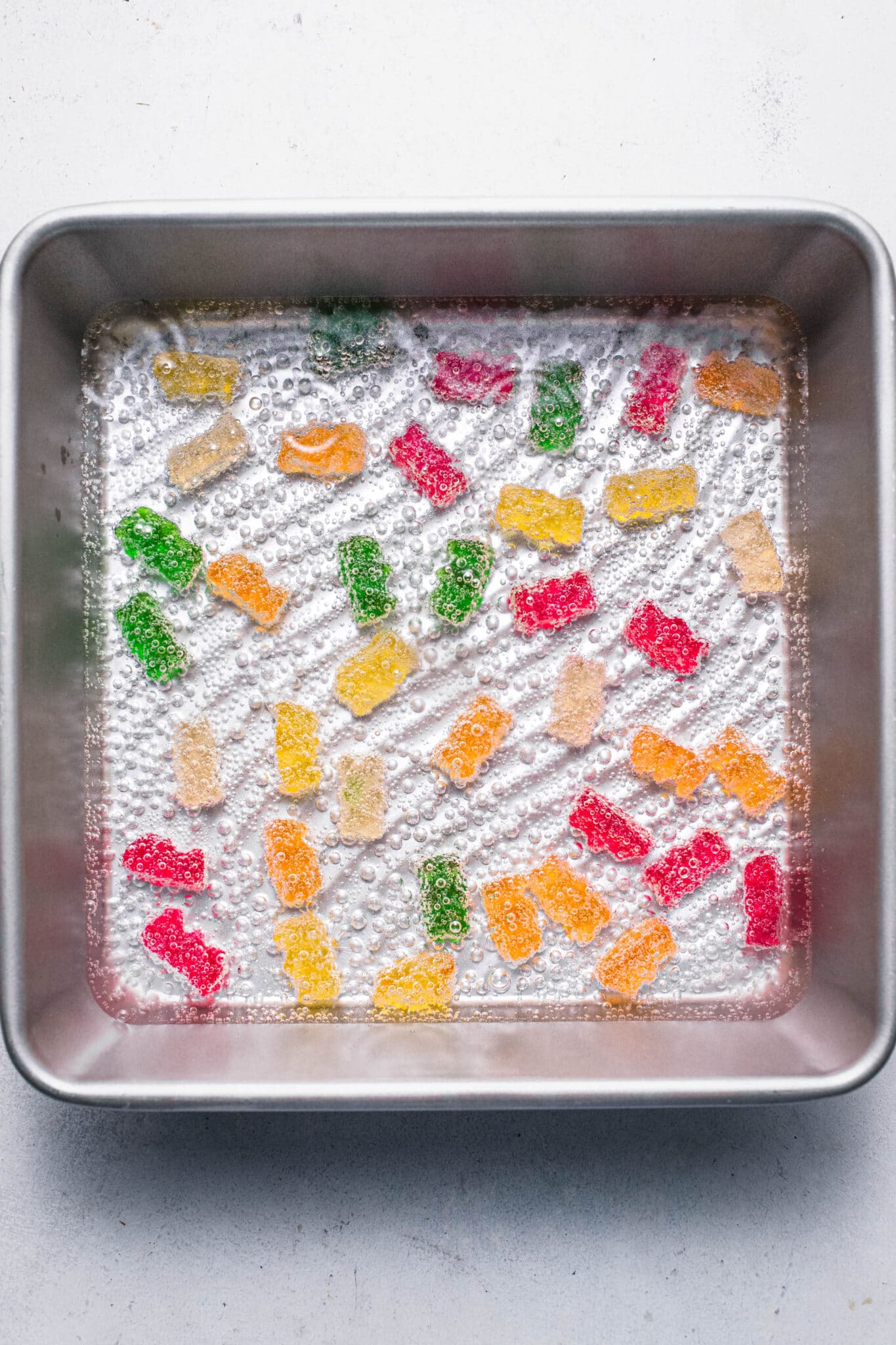How to Make Frozen Gummy Bears in Sprite