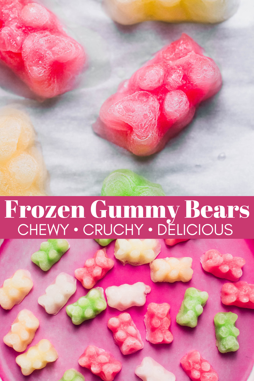 Frozen Gummy Bears (TikTok Recipe) - Platings + Pairings