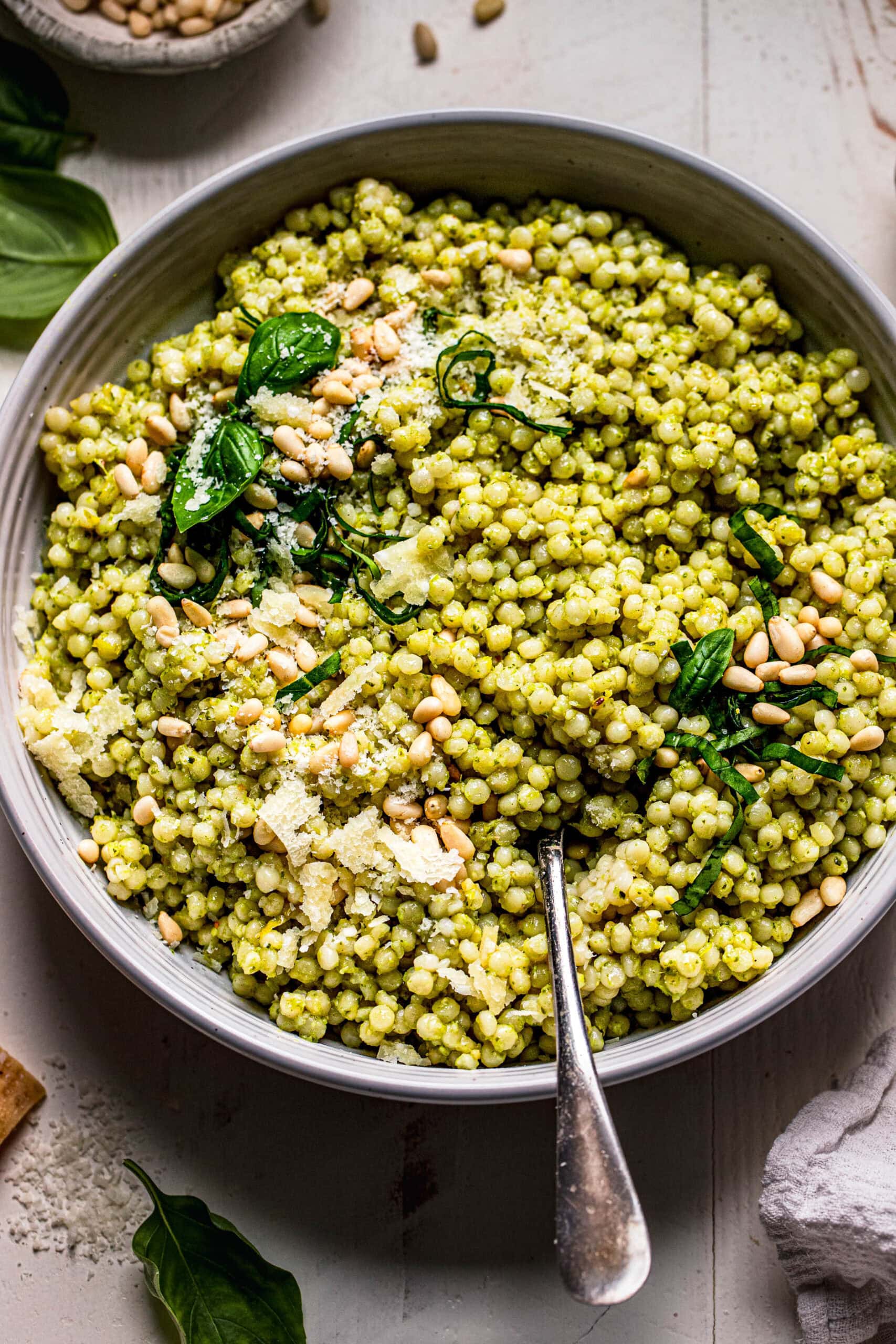 Pesto Couscous - Platings + Pairings
