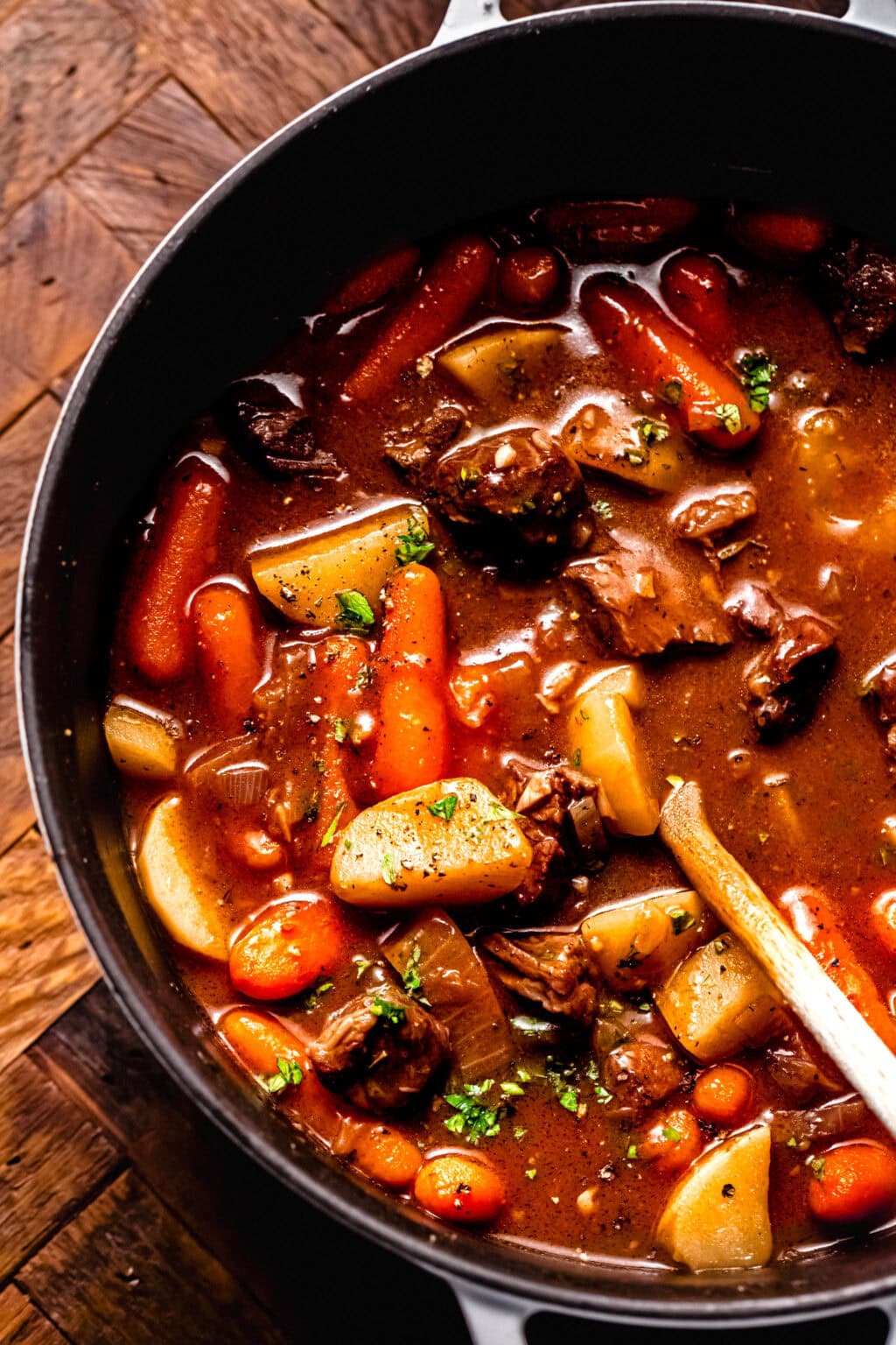 The Best Beef Stew with Red Wine (Hearty & Delicious)