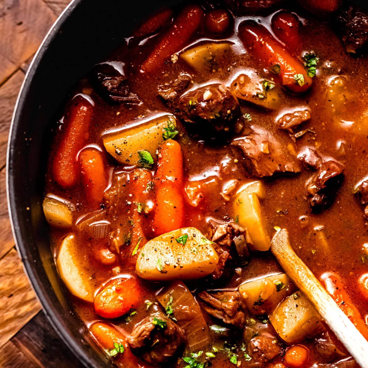 Red Wine Beef Stew - Platings + Pairings