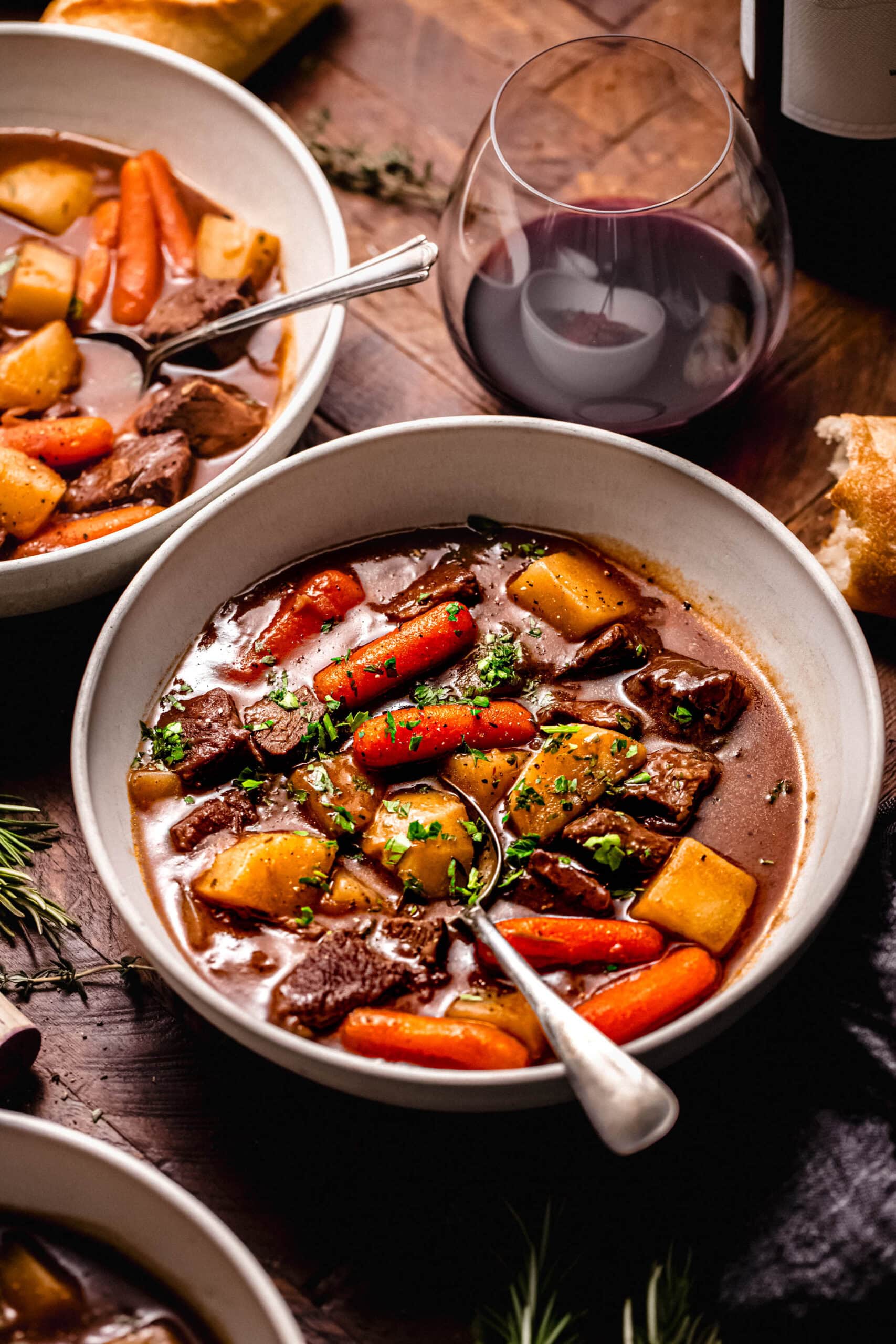 The Best Beef Stew with Red Wine (Hearty & Delicious)