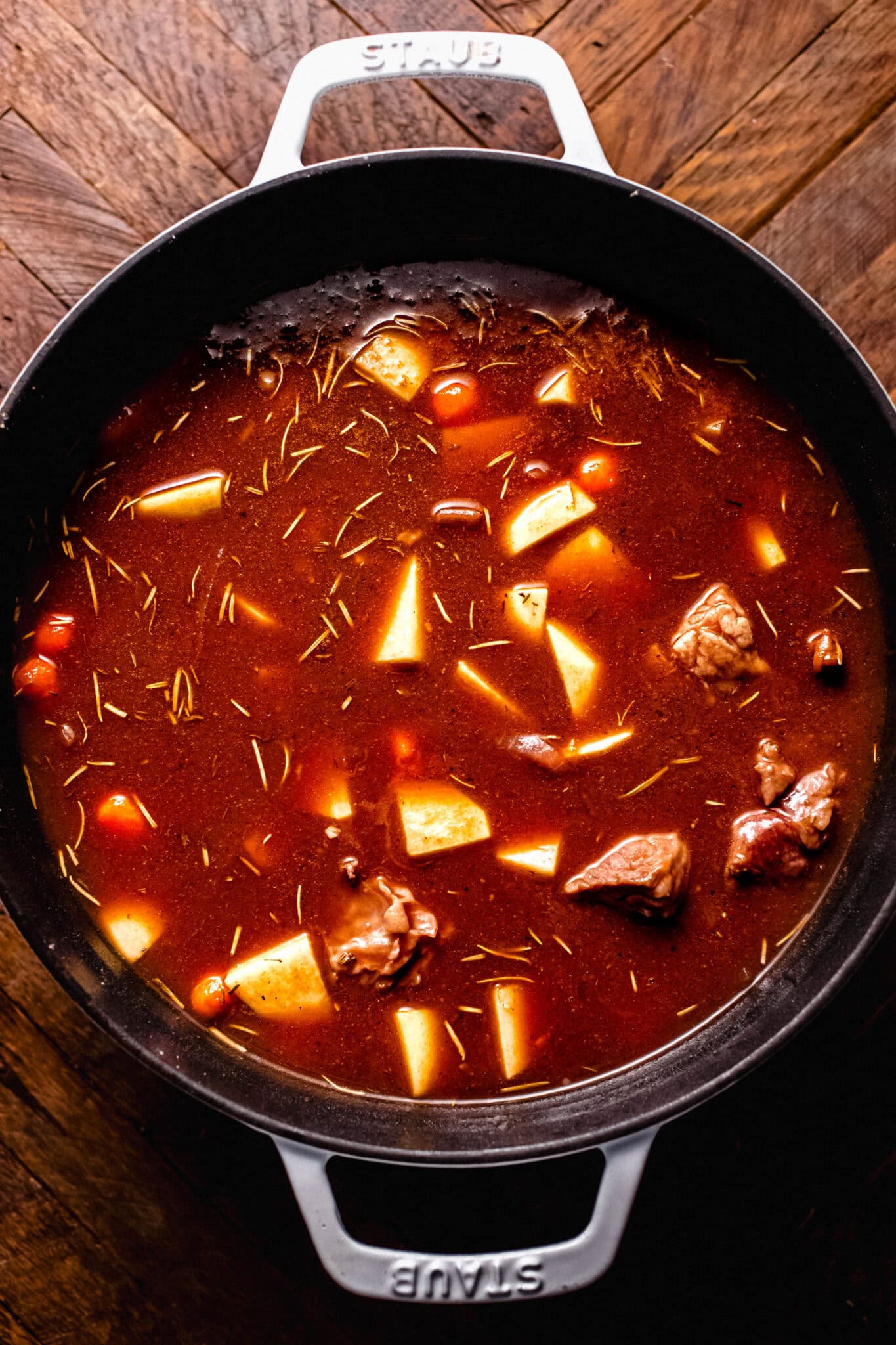 Red Wine Beef Stew - Platings + Pairings