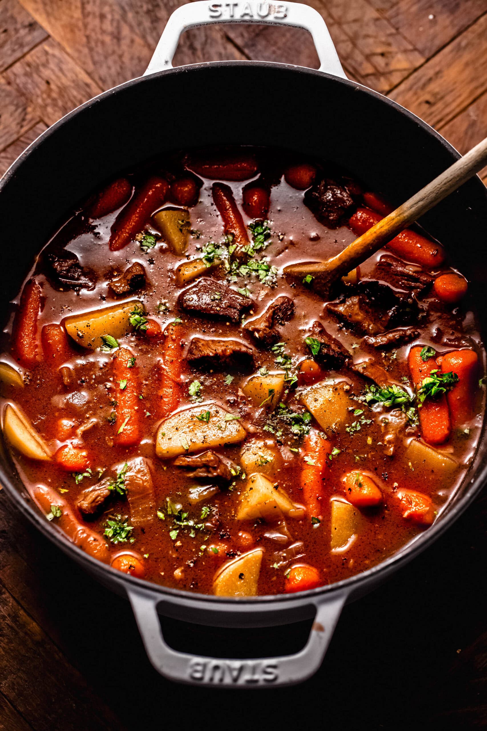 The Best Beef Stew with Red Wine (Hearty & Delicious)