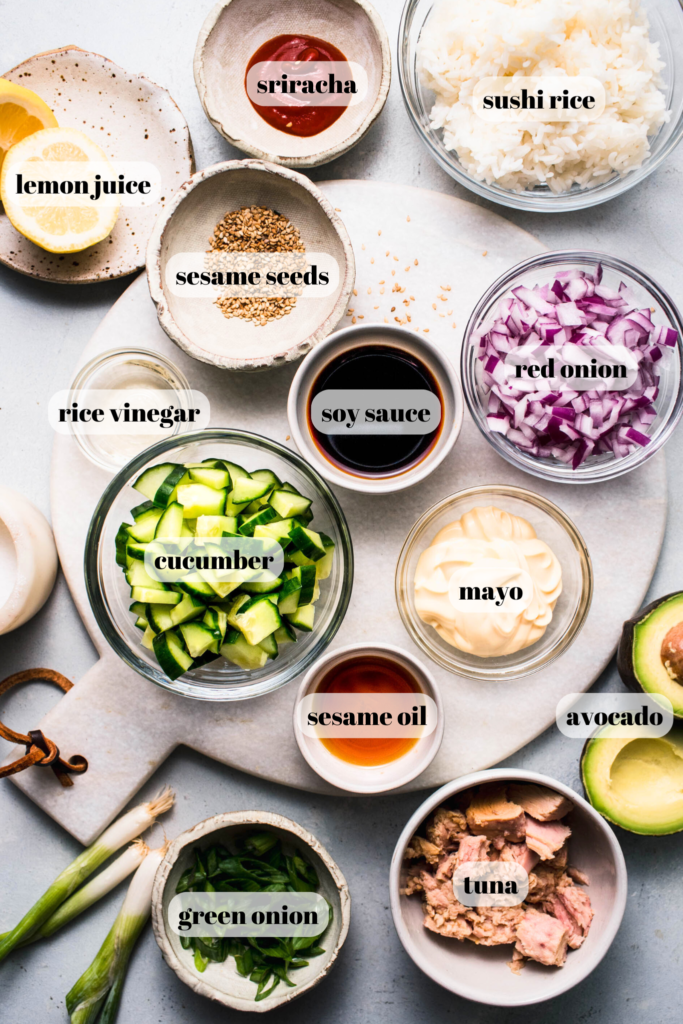 Spicy Tuna Sushi Stacks - Platings + Pairings