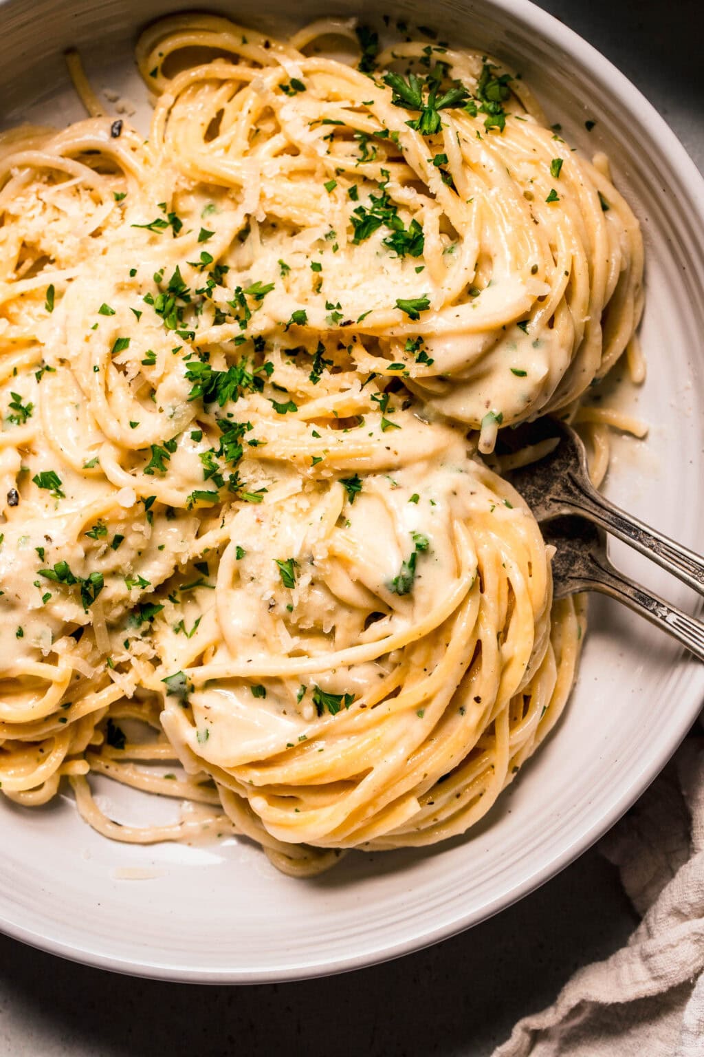 Parmesan Cream Sauce (Easy 15-Minute Recipe) - Platings + Pairings