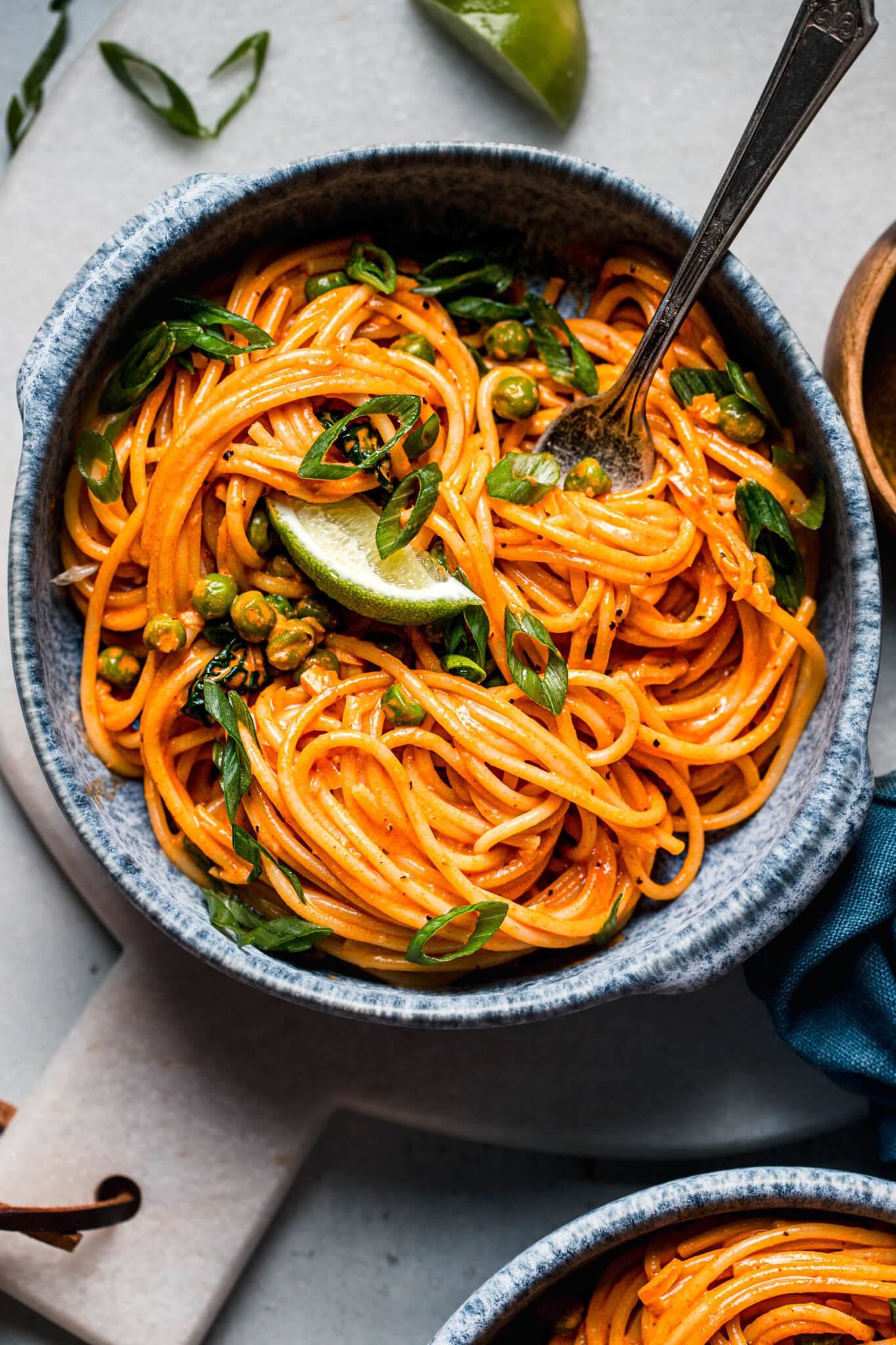 Curry Pasta - Platings + Pairings