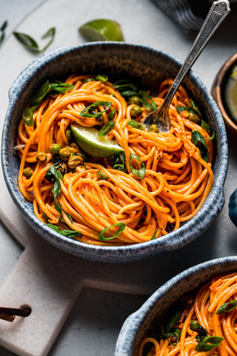 Curry Pasta - Platings + Pairings