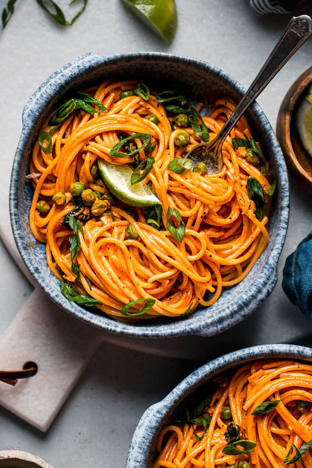 Curry Pasta - Platings + Pairings