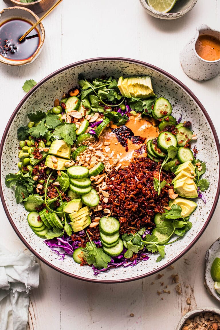 Vietnamese Bun Salad Recipe (Bun Noodle Salad) - Platings + Pairings