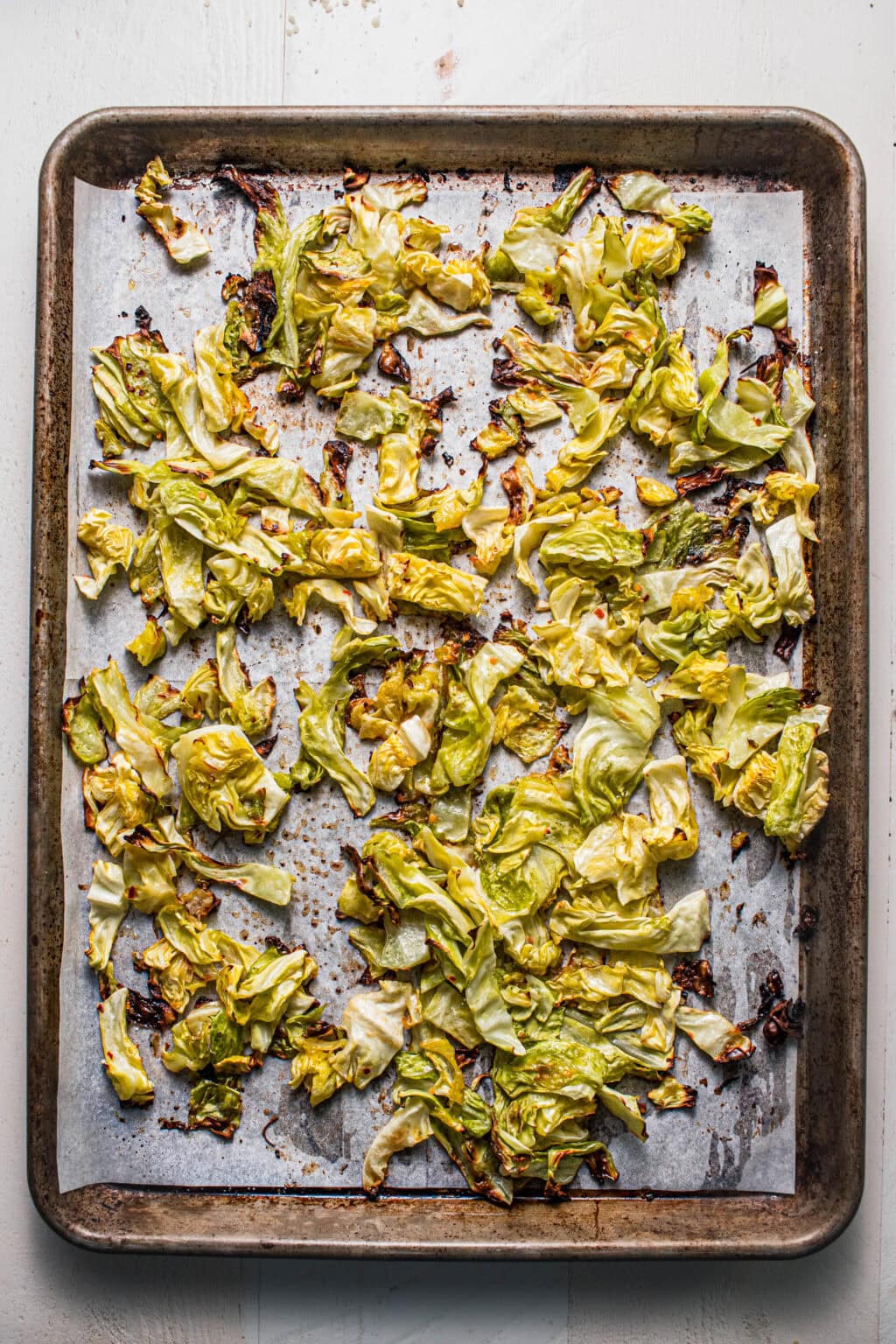 Caramelized Cabbage Pasta with Pecans