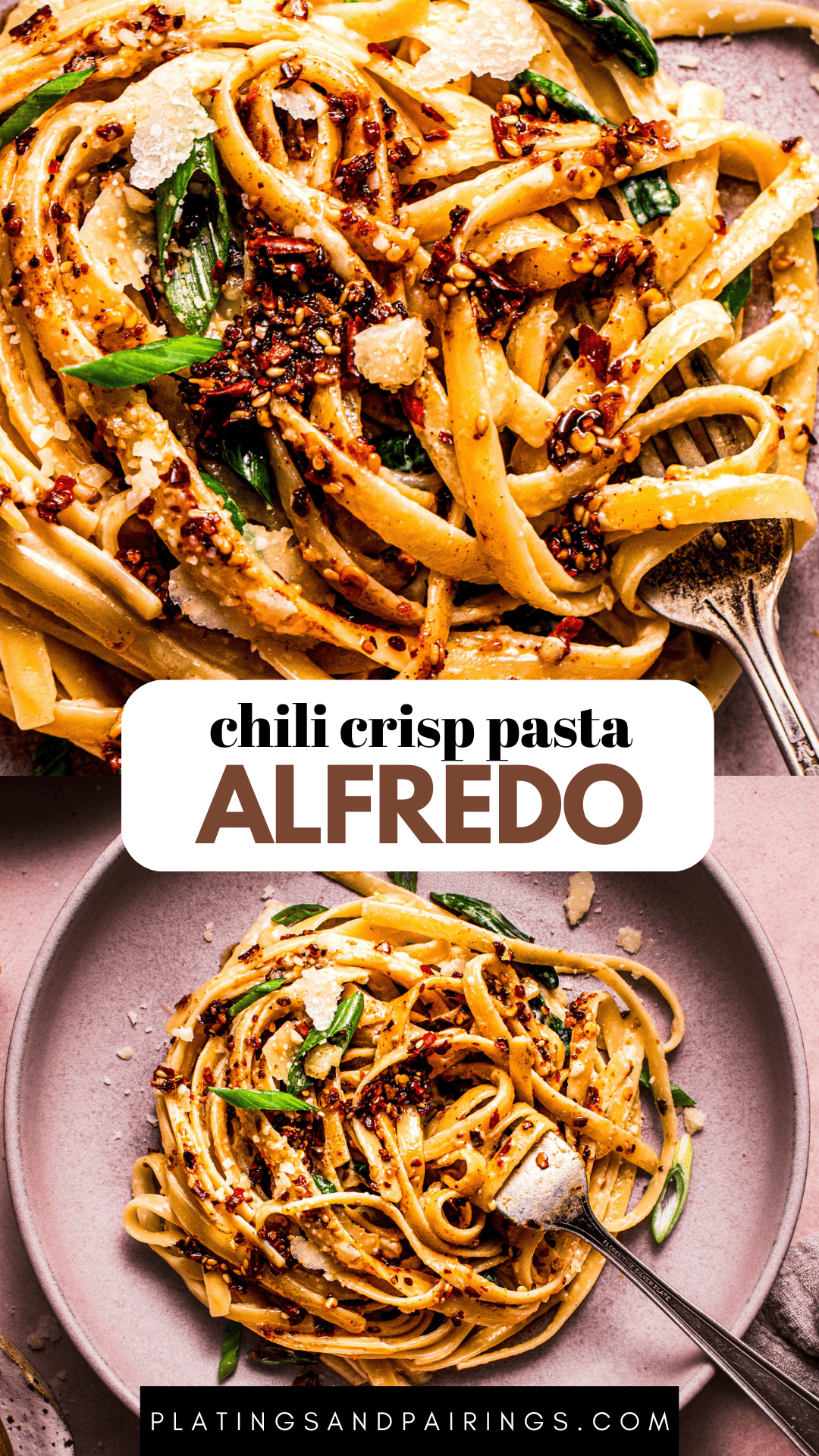 Chili Crisp Fettuccine Alfredo